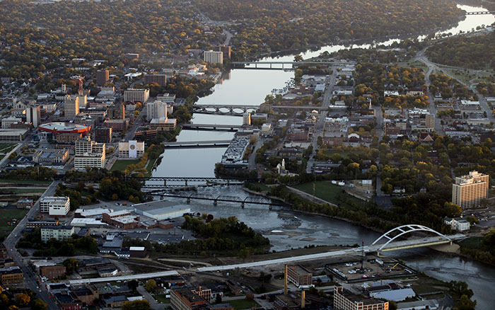 Aerial photo shoot over Rockford - Max Gersh
